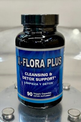 Detox & Flora Plus 90 Capsulas Desintoxicador de alta Combinaciion ...