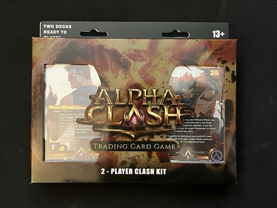Alpha Clash Clashgrounds - 2 Player Kit - Sealed In Hand. Mean Streak ...