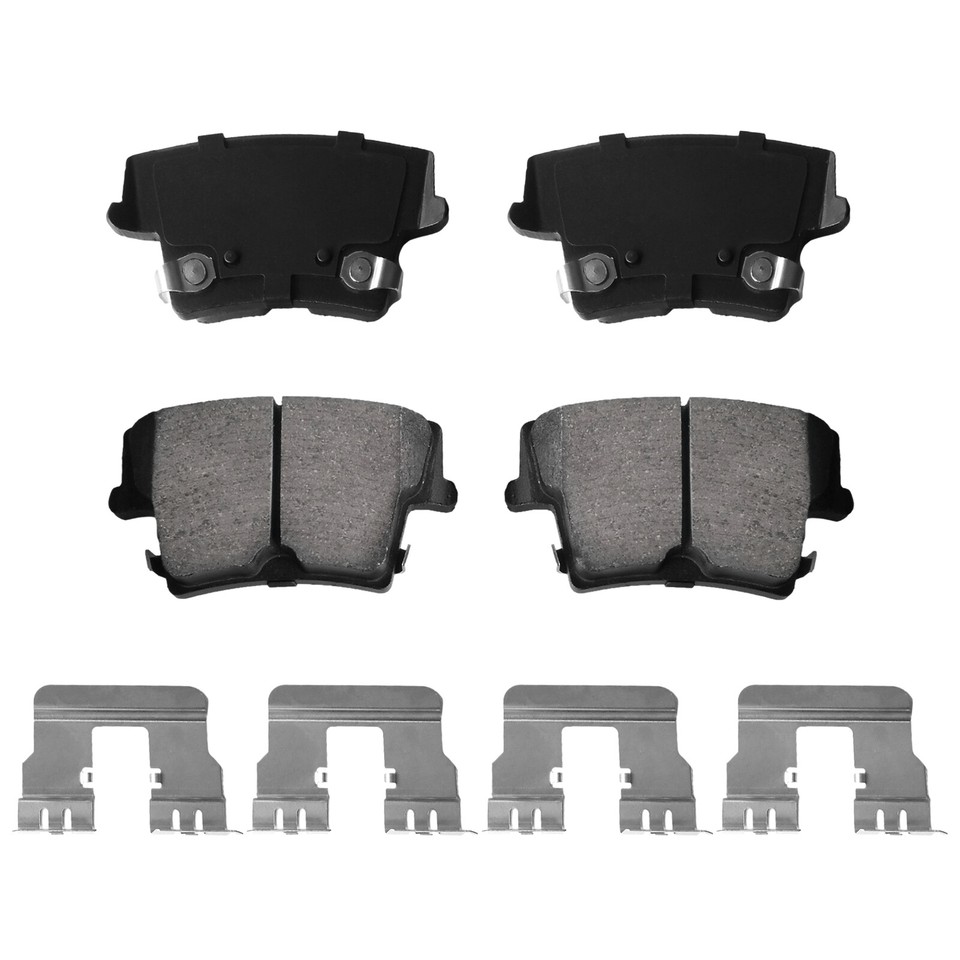 320mm Front and Rear Disc Rotors Brake Pads for 300 Charger Challenger ...