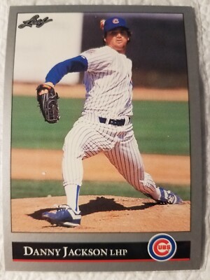 DANNY JACKSON CHICAGO CUBS 1992 LEAF BASEBALL CARD #381 | eBay