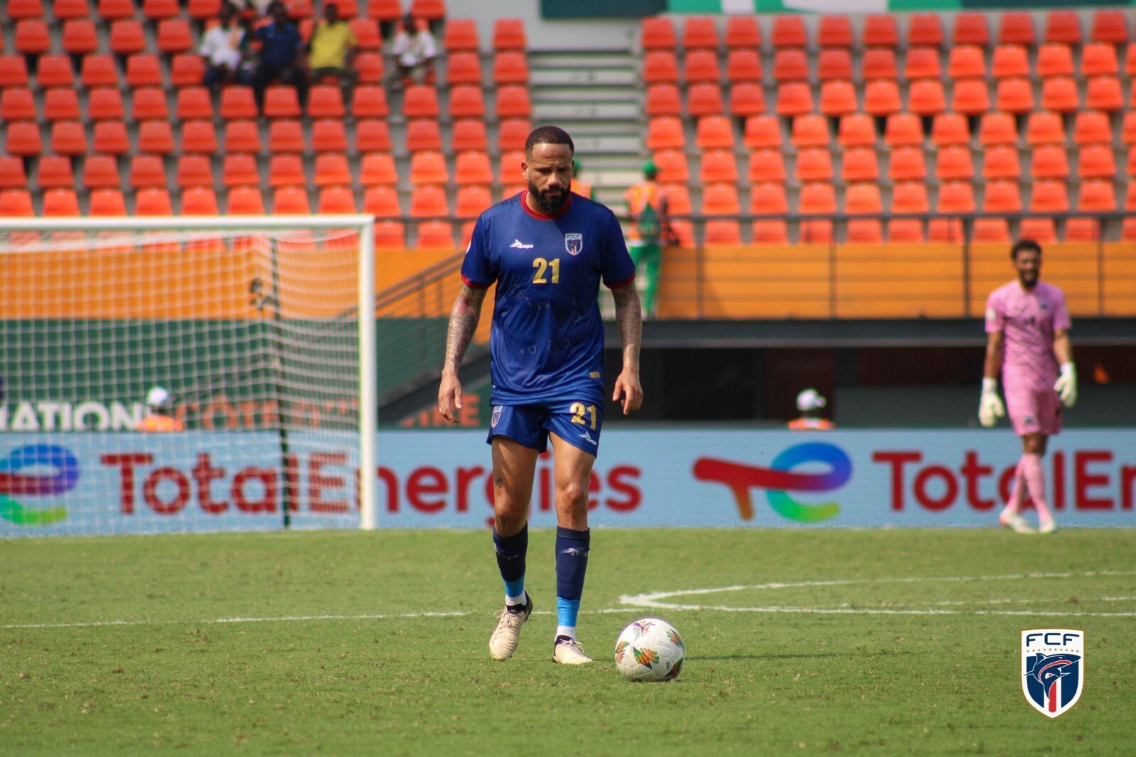 Cape Verde National Team BEBÉ #21 AFCON 2023 Tempo Football Shirt ...