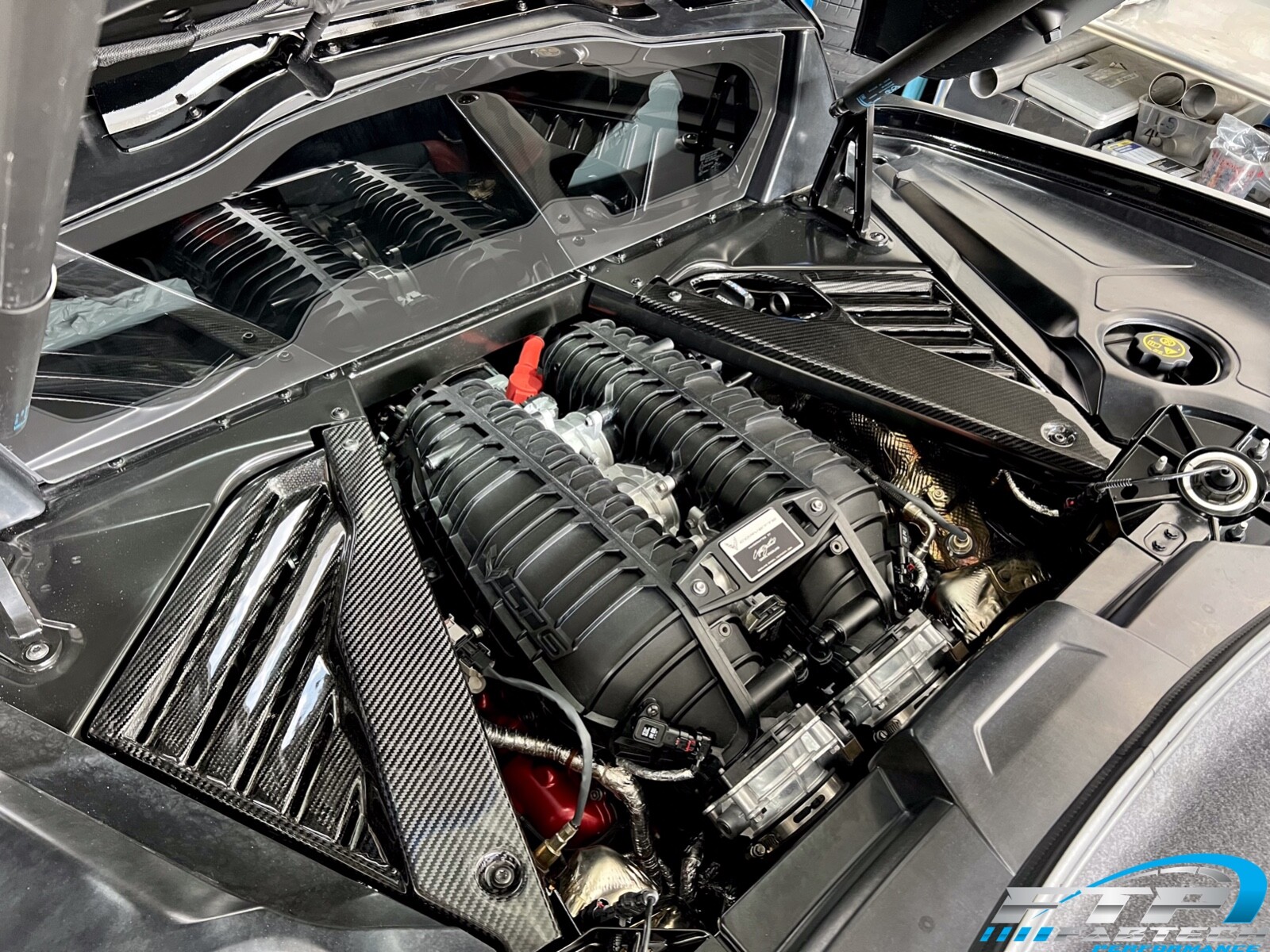 Carbon Fiber Z06 ZR1 2025+ Corvette Z06 E Mid Covers Engine Covers ...