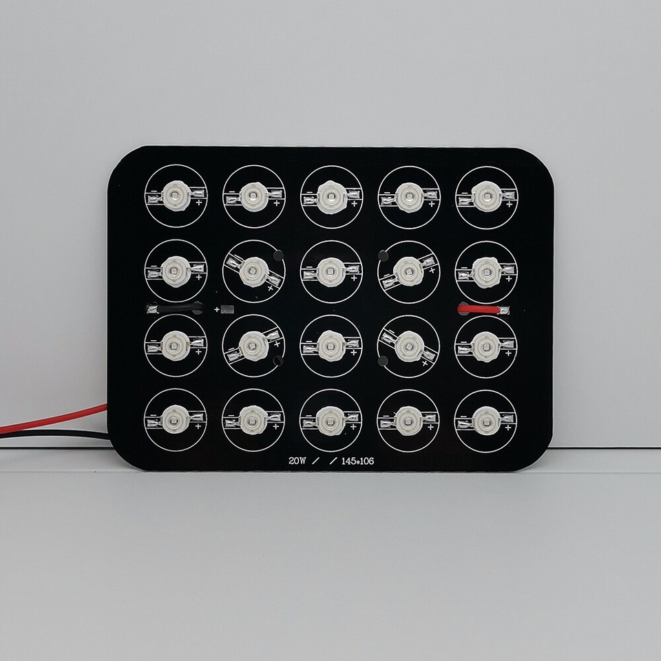 20W UV Purple 365nm 395nm 420nm 440nm LED +PCB F DIY Lamp Spot Light ...