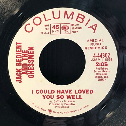 NM 1967 Jack Bedient / Chessmen “I Could Have Loved You” wlp 45 | eBay