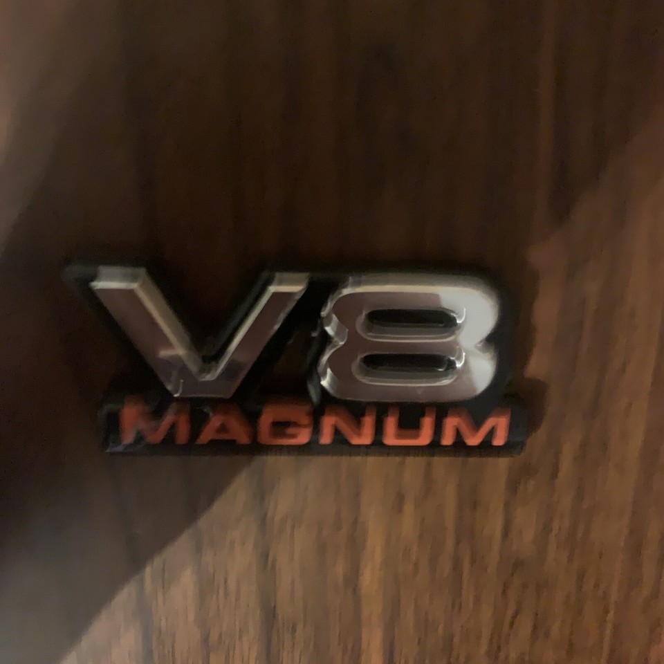 Dodge Ram V8 Magnum door fender emblem badge decal logo symbol OEM ...