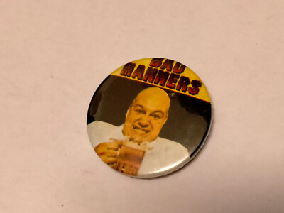 Bad Manners Doug Buster Bloodvessel Trendle Vintage SMALL BUTTON music ...