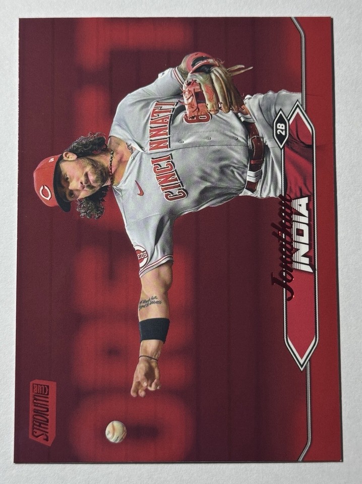 2024 Topps Stadium Club JONATHAN INDIA Red Foil Color Match #19 REDS | eBay