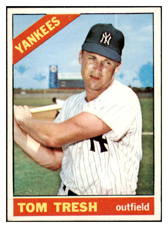 1966 TOPPS #205 TOM TRESH YANKEES EX-MT 450932 (KYCARDS) | eBay