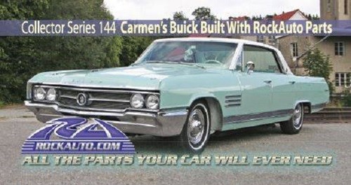 ROCKAUTO COLLECTOR CAR MAGNET #144 1964 BUICK | eBay