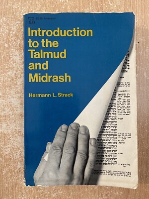Introduction To The Talmud & Midrash by Hermann L Strack (1969 ...