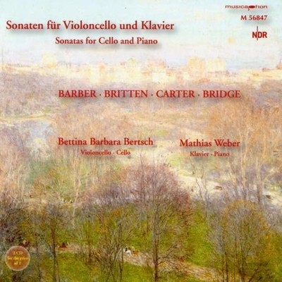 Bettina Barbara Bertsch Sonaten FUr Cello und Klavier (CD) (UK IMPORT ...