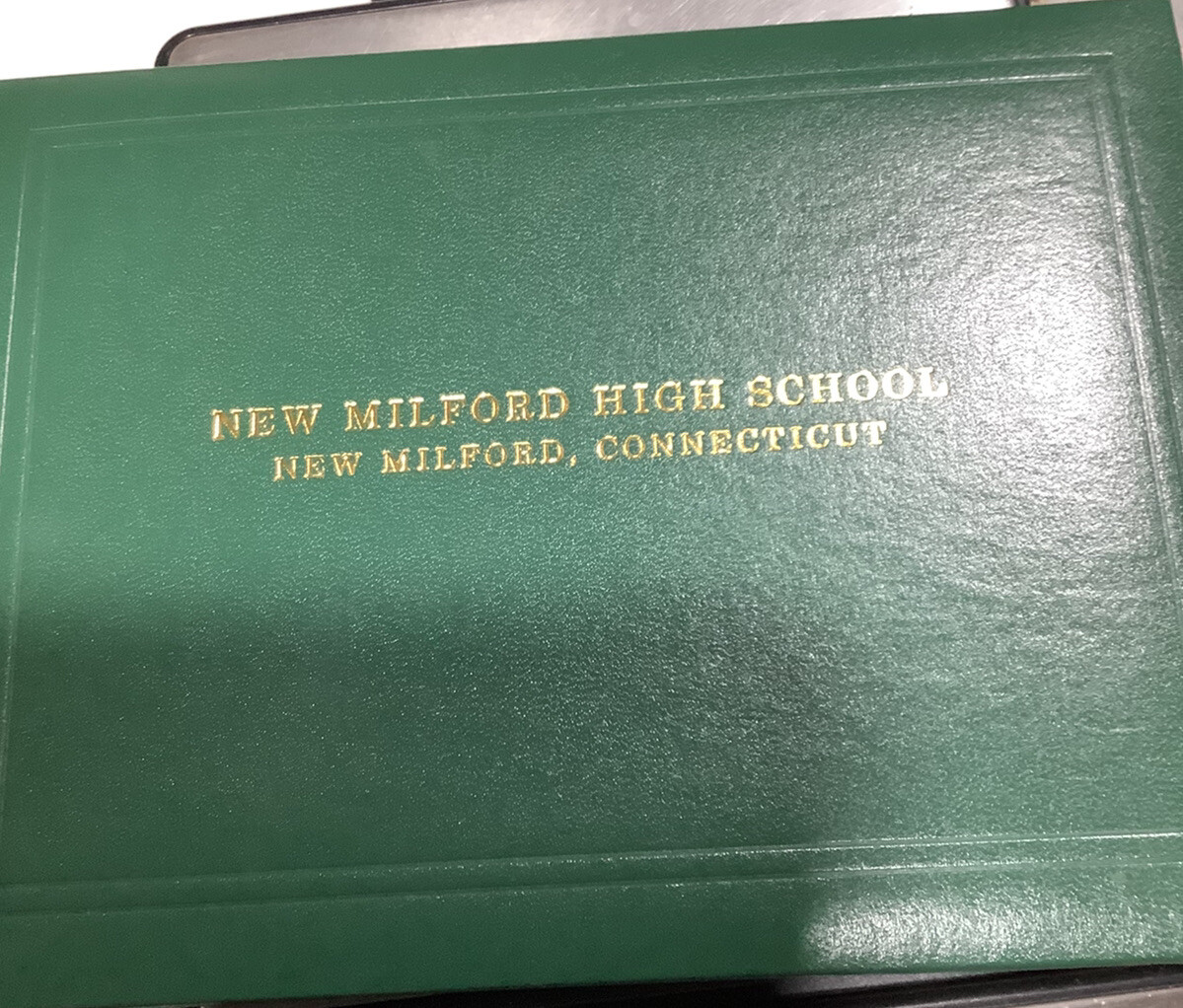 High School Diploma Covers 1950's Vintage Diploma Cover/Holder,