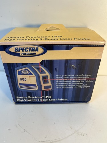 Brand New Spectra Precision Lp30 Red 3 Beam Laser Pointer Kit. | eBay
