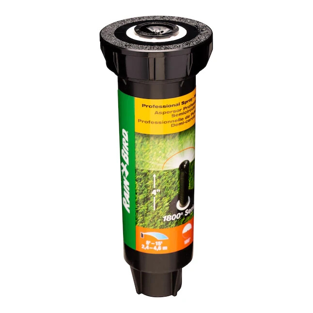 Rain Bird 1804-H Professional Series 1/2 circle Pop-up Spray Head ...