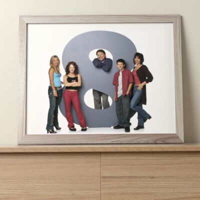 8 Simple Rules Cast Promo : 10"x8" Professional Photo | eBay