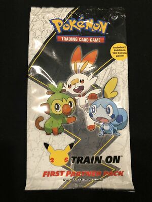 NEW Sealed Pokémon TCG: First Partner Pack (Galar), 2021 Pokemon ...