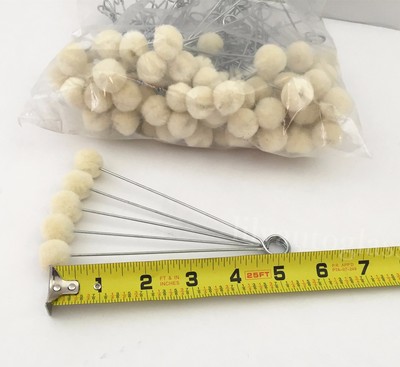 50 x Wool Daubers Leathercraft Applicator Paint Dye Dyeing Sealers Glue ...