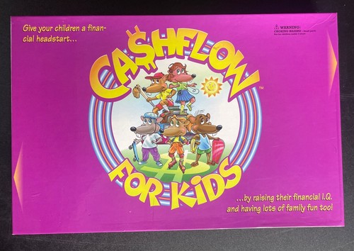 Cashflow for Kids Board Game Rich Dad Poor Dad Investing 101 Robert ...