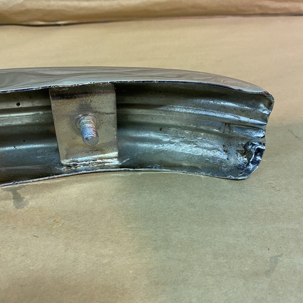 1948-1954 Jaguar XK120 Rear Right Side Bumper Rear Overrider Original ...