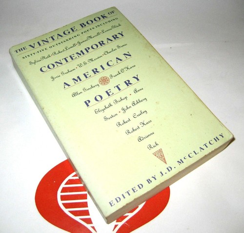 The Vintage Book of Contemporary Poetry Book USED | eBay
