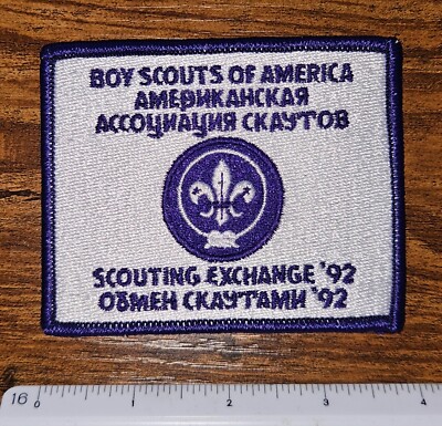 Boy Scouts of America American Scout Association Scout Exchange 1992 ...