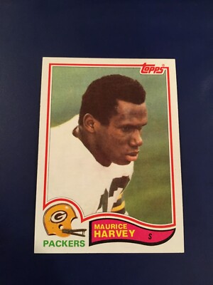 1982 Topps # 360 MAURICE HARVEY Rookie Green Bay Packers Great Card ...