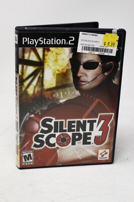 Silent Scope 3 - PS2 PlayStation 2 Konami Shooter Game 83717200482| eBay