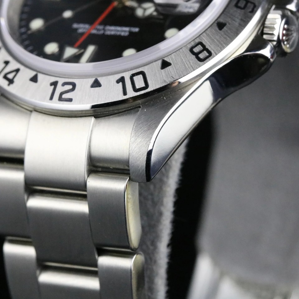 Rolex Explorer II Black 16570 Unpolished Caliber 3186 2012 Box Papers ...