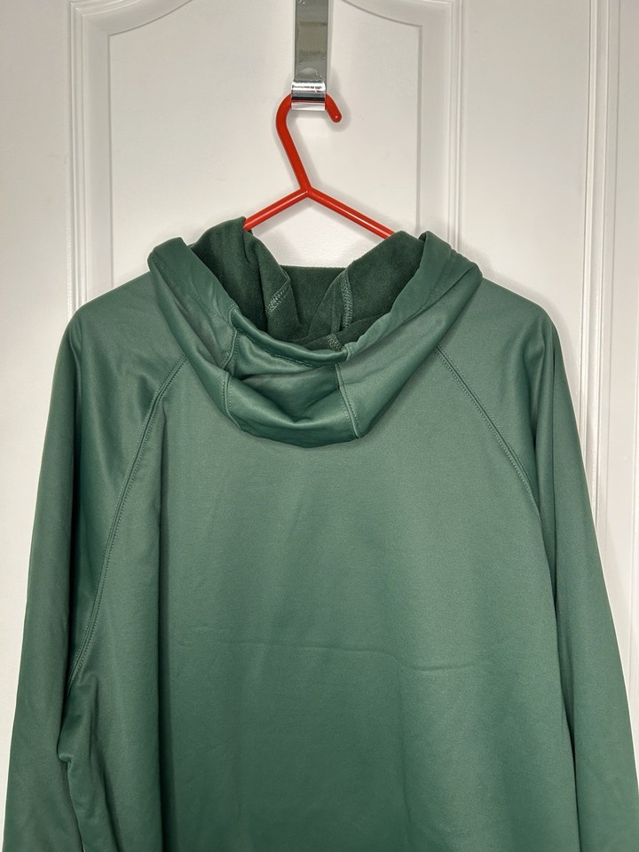 Jerzees Sport Tech Hoodie Unisex Size 3X Green Kangaroo Pocket Fleece Lined NWT | eBay