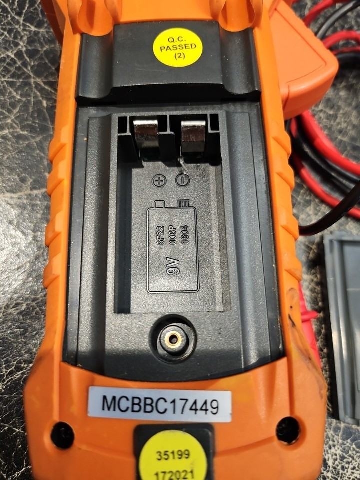 Ames AC / DC Digital Clamp Meter Cat lll 1000V CAT IV 600V CM1000A T ...