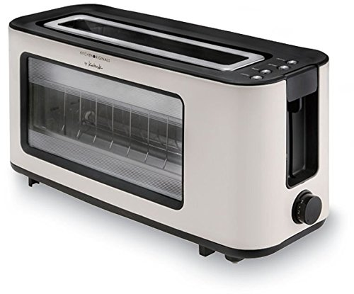 OPENBOX TKG Design Long Slot Glass Toaster With Quartz Heating Element ...