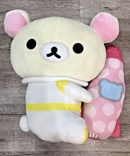 San-X Jumbo Korilakkuma Space Holding Rocket Plush 20” Stuffed Teddy ...