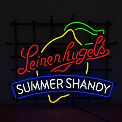 Leinenkugels Summer Shandy Neon Sign Beer Bar Wall Deocr Artwork Gift ...