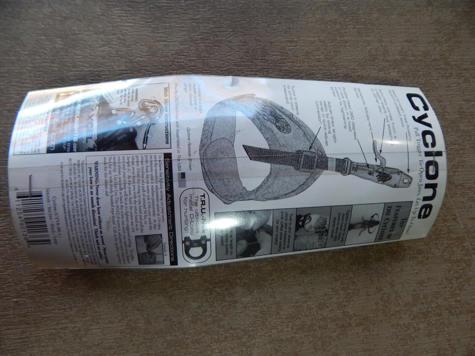 Vintage True Ball Cyclone Archery Release New Old Stock | eBay