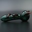 5" Glass Smoking Pipe "Demon" Devil Tobacco Bowl Pocket Pipes Dark ...