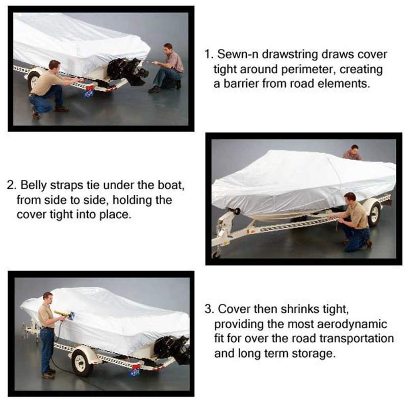 G3 Pontoon Boat Shrinkable Transhield Cover 73580083 | 168FC F4448.0 | eBay