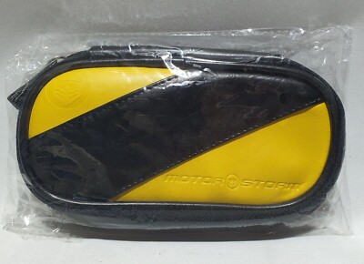 MOTORSTORM SYNTHETIC LEATHER PSP CONSOLE CASE SONY ORIGINAL MERCHANDISE ...