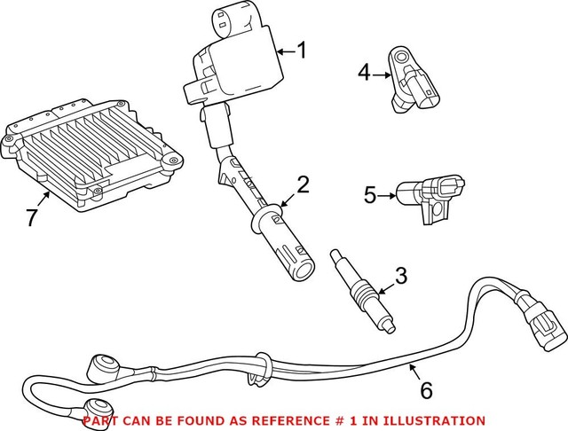Genuine Mercedes-Benz Ignition Coil 1779069500 OEM for sale online | eBay