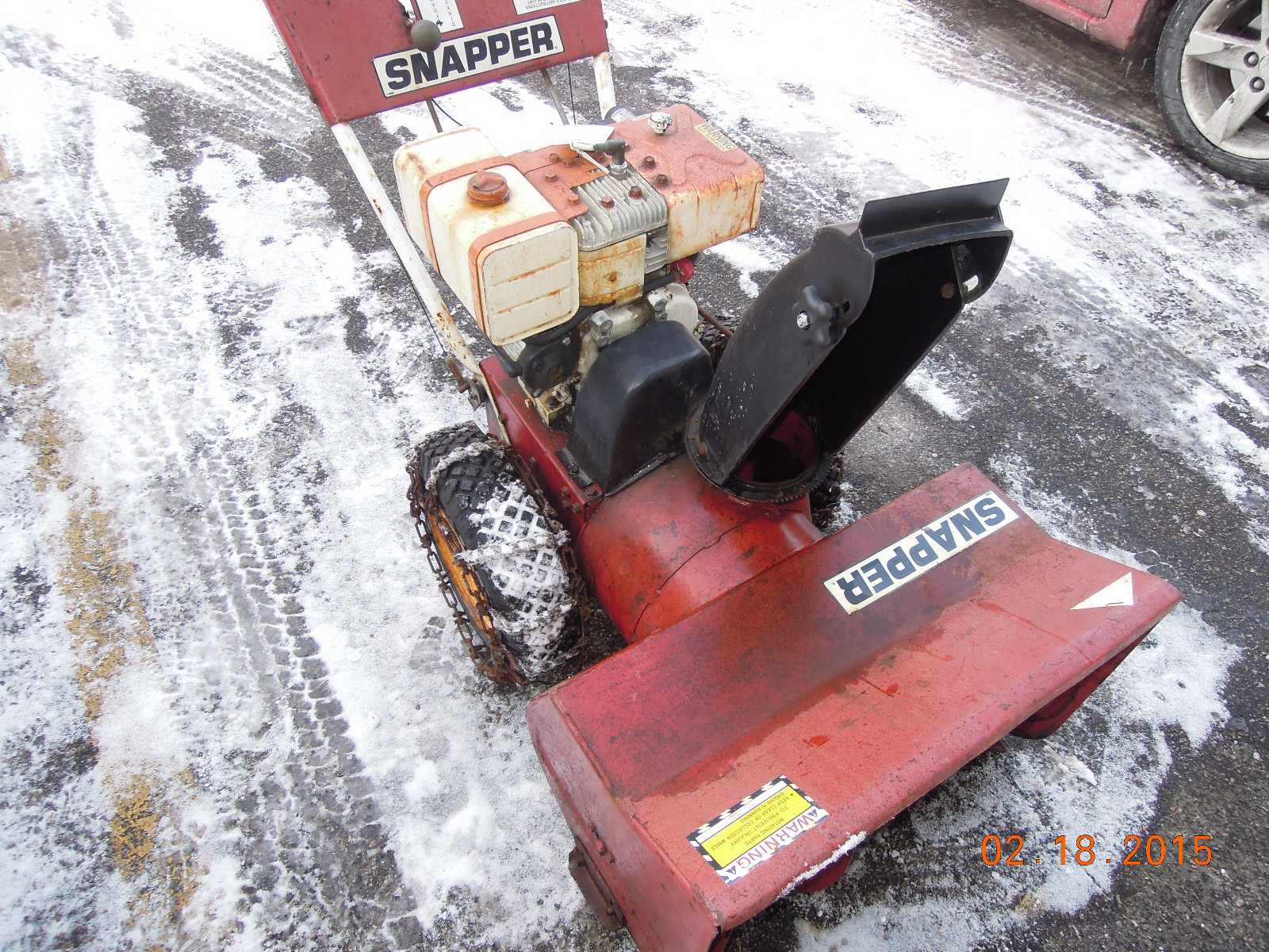SNAPPER 8HP SNOWBLOWER | eBay