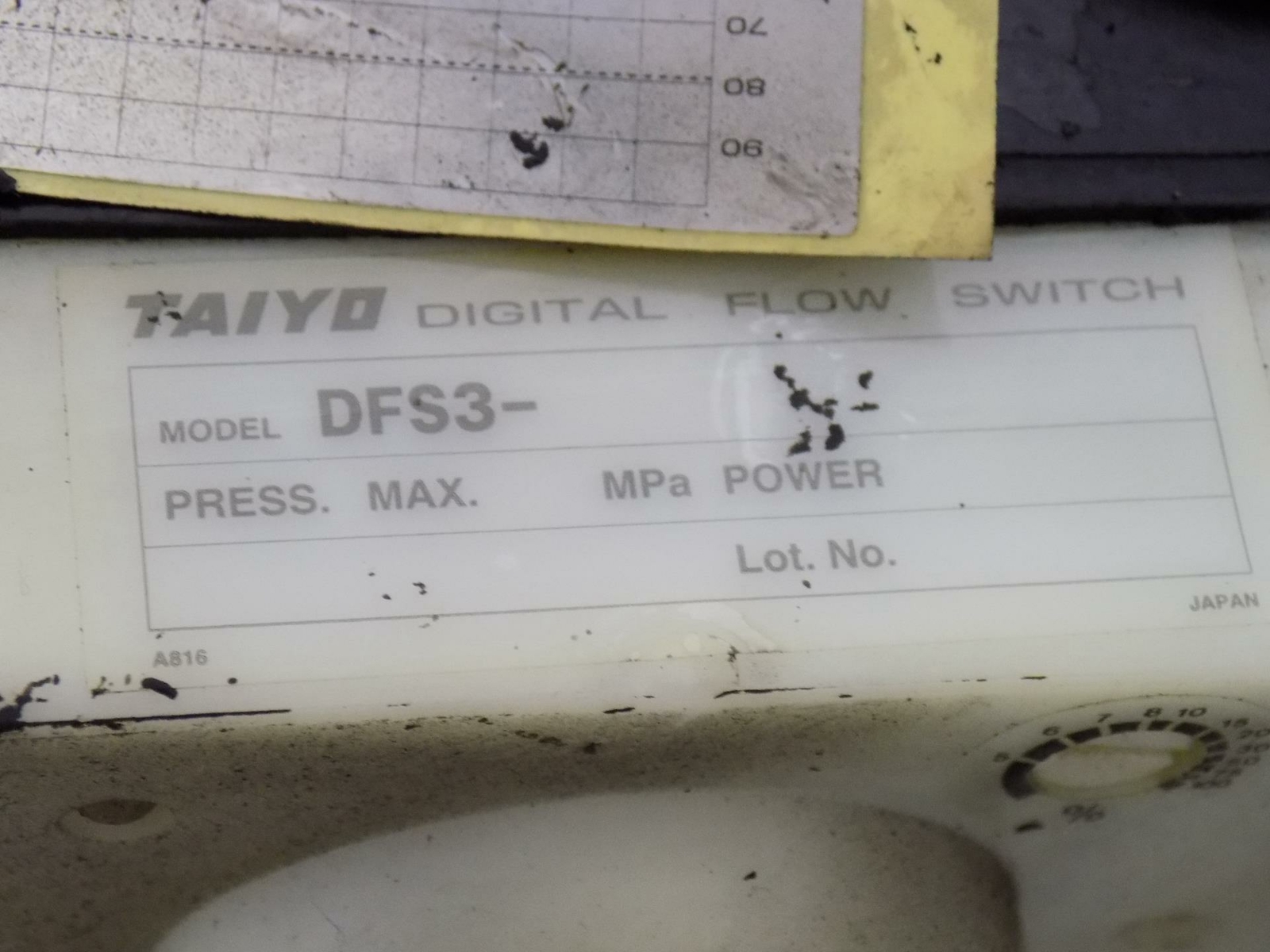 TAIYO DIGITAL FLOW SWITCH DFS3 | eBay