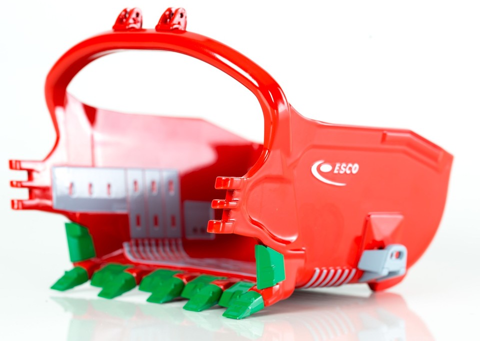 Drake Australian ESCO 155 Cubic Yard ProFill Dragline Bucket RED Scale ...