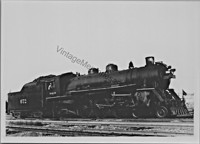Vintage Wabash 673 Steam Locomotive 5"X7" Real Photo T2-64 | eBay