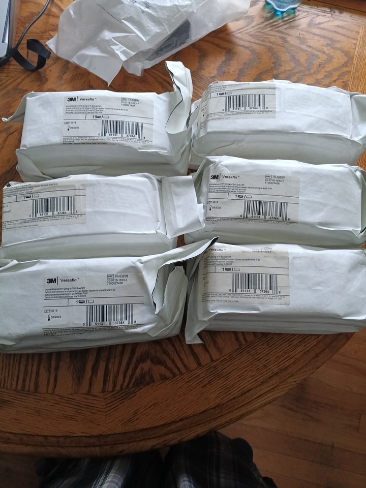 3M Versaflo Ammonia/Methylamine/HEPA Filter TR-6360N | eBay