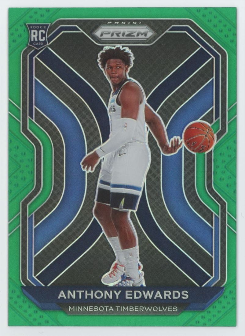 Anthony Edwards Rookie Card Roundup, Hottest eBay Auctions