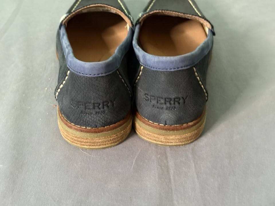 Sperry Top-Sider - Womens Seaport Penny Exotic Leather Shoes 7.5 US ...