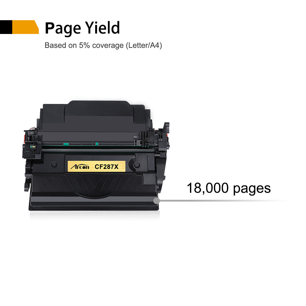 CF287X CF287A Toner High Yield Compatible for HP 87A 87X LaserJet MFP ...