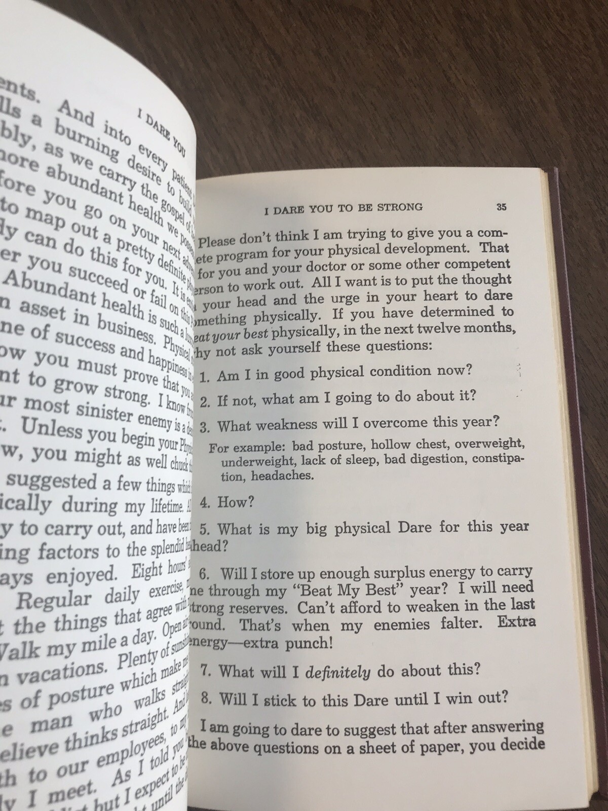 I Dare You HC Book Vintage 1954 William H Danforth Ralston Purina ...