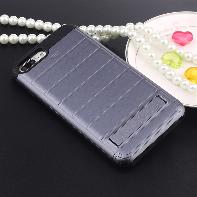 Dual Layer Protection Armor Case With Card Slot & Kickstand For iPhone ...