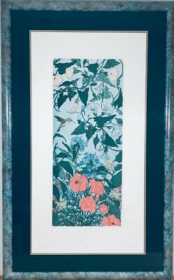 Original Judith Hall American Artist Etchings "Wild Flowers I" Signed ...
