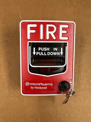 Fire-Lite BG-12L Dual Action Pull Station W/Key | eBay